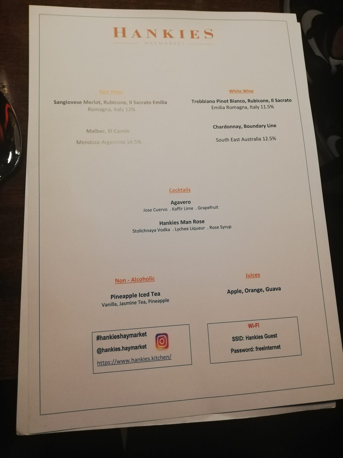 Review: Hankies open in Haymarket - Life & Soul Lifestyle